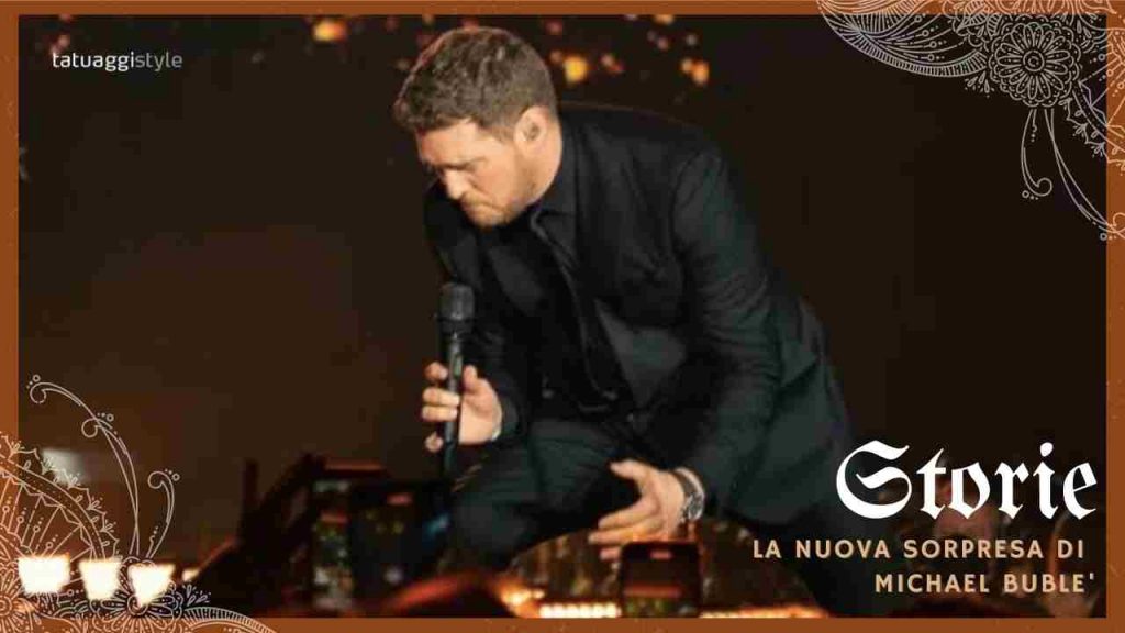 Nuovo tatuaggio per Michael Bublé: i fan sono tutti in lacrime ...