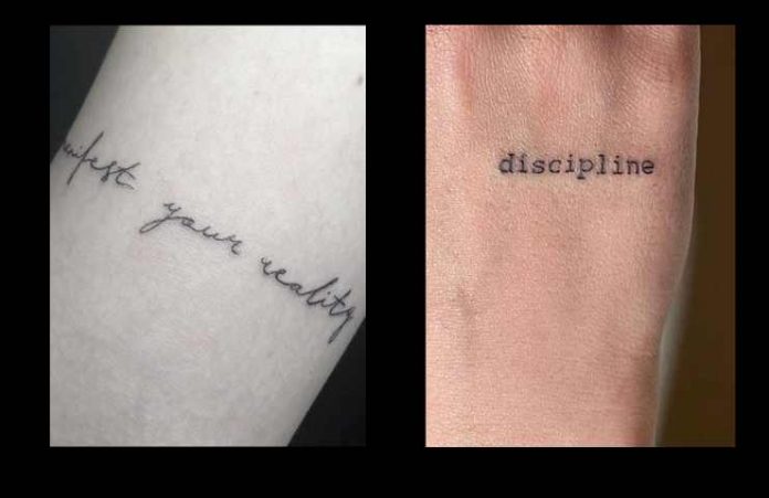 Quale può essere il font migliore per fare un tatuaggio? - TatuaggiStyle